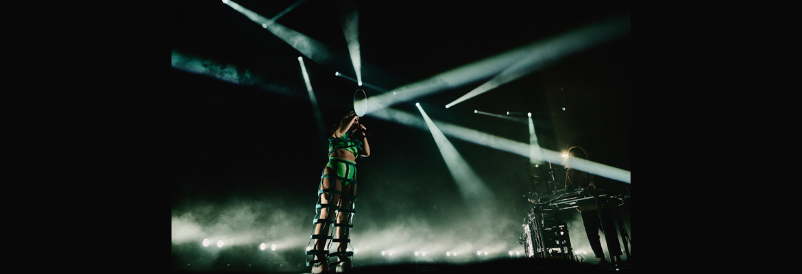 Sylvan Esso Shaking Out the Numb Tour, North Carol | Martin Lighting ...