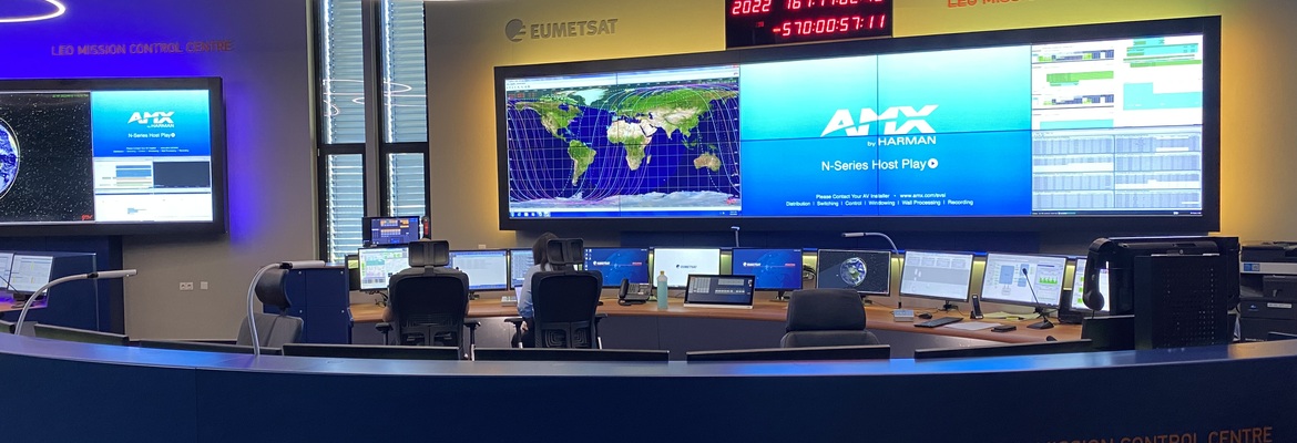 EUMETSAT LEO MCC, Germany | AMX Audio Video Control Systems | English