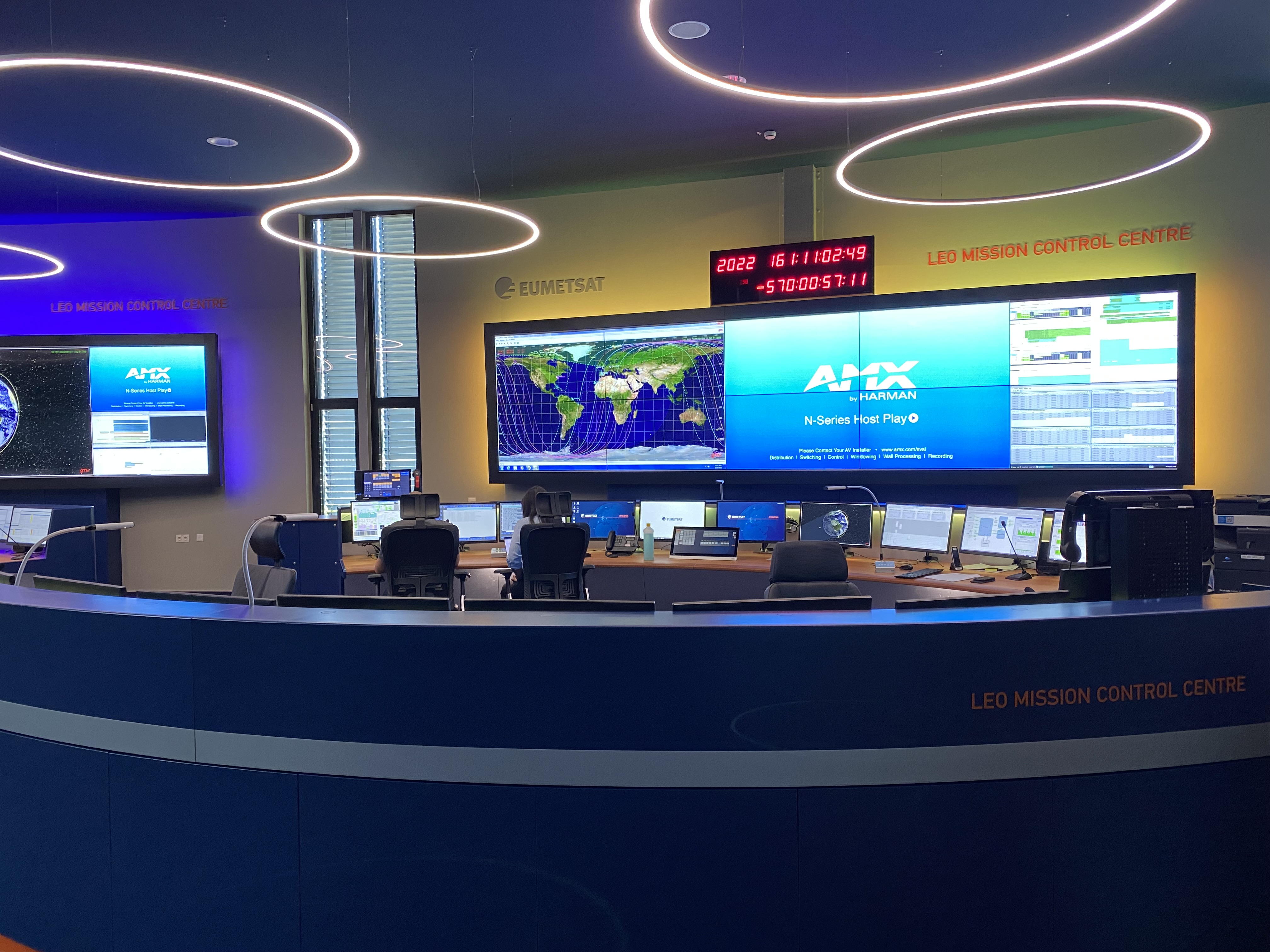 EUMETSAT LEO MCC, Germany | AMX Audio Video Control Systems | English