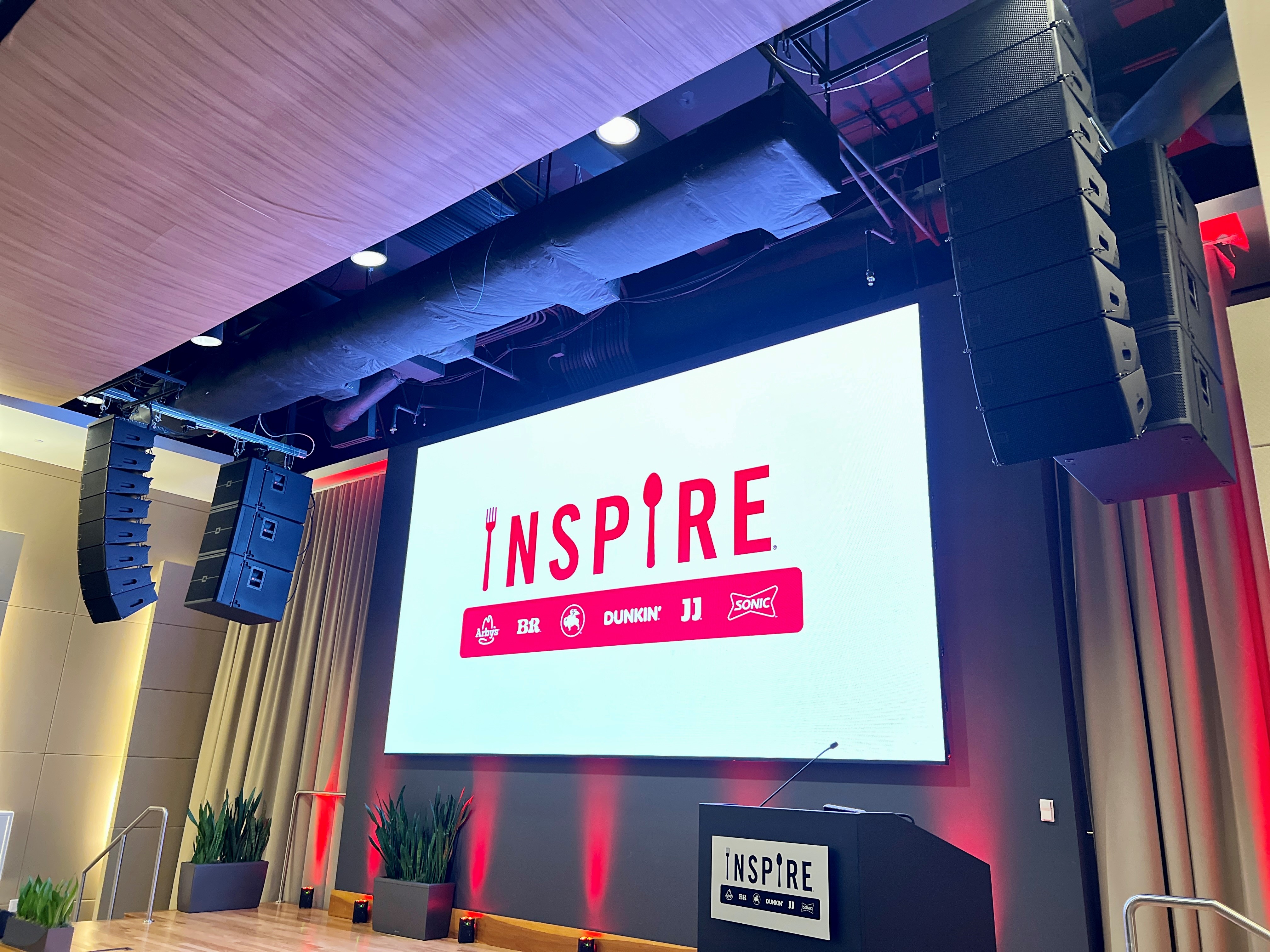Inspire Brands Auditorium, North America | JBL Professional ...