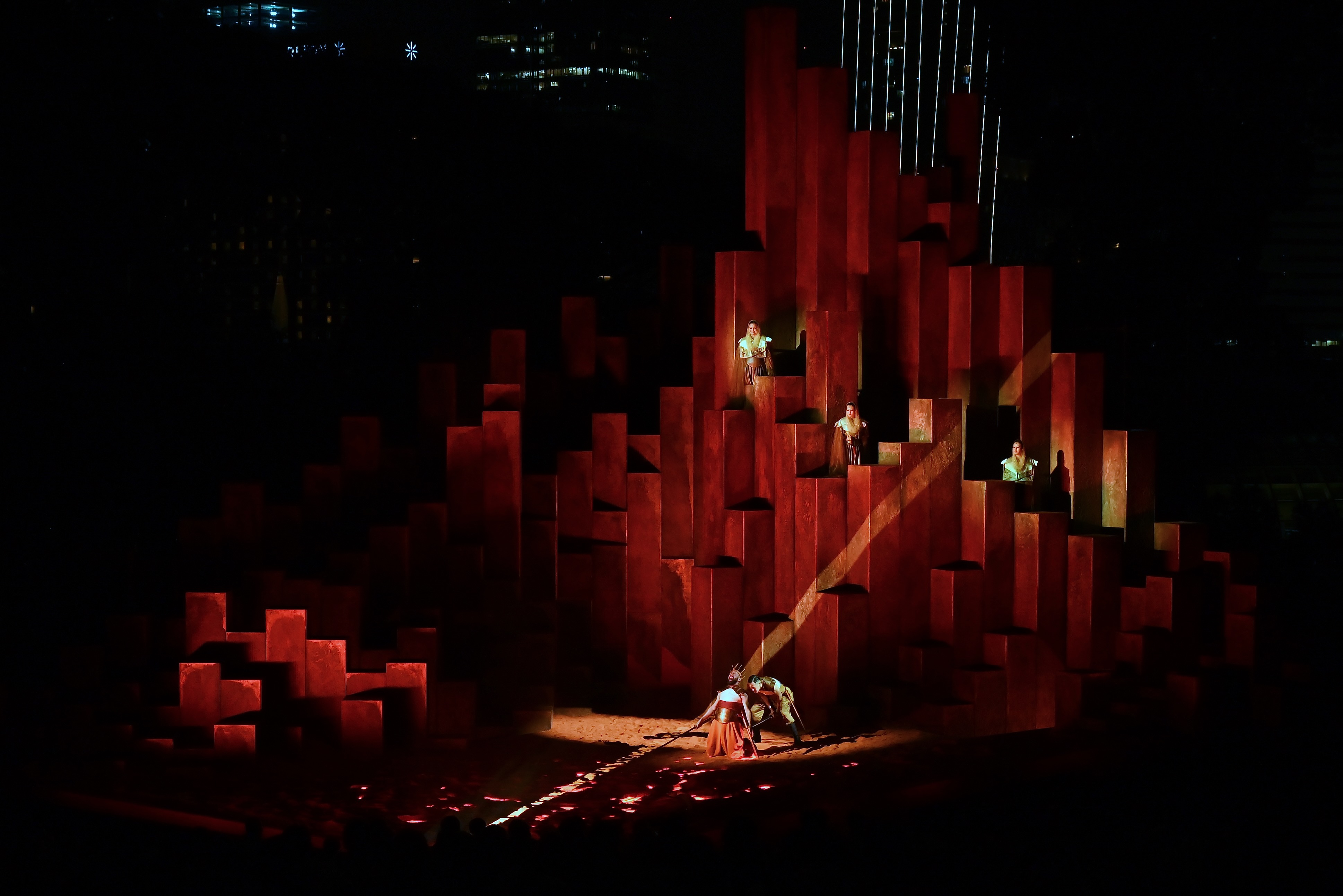 Macbeth at Shakespeare in the Park, Singapore | Martin Lighting | English