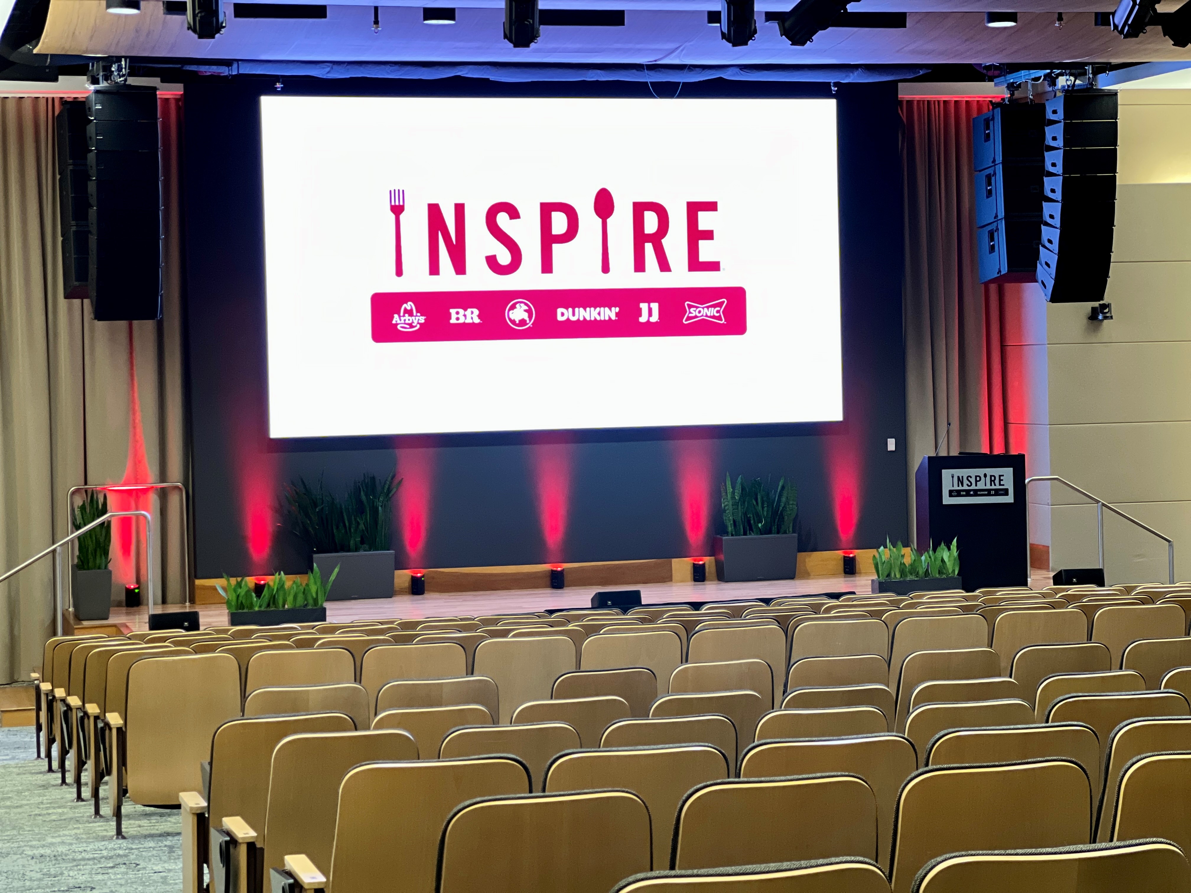 Inspire Brands Auditorium, North America | JBL Professional ...
