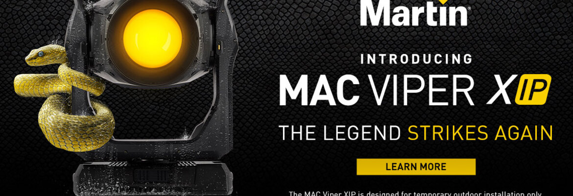 Martin Professional Introduces MAC Viper XIP High-Output, Full-Featured ...